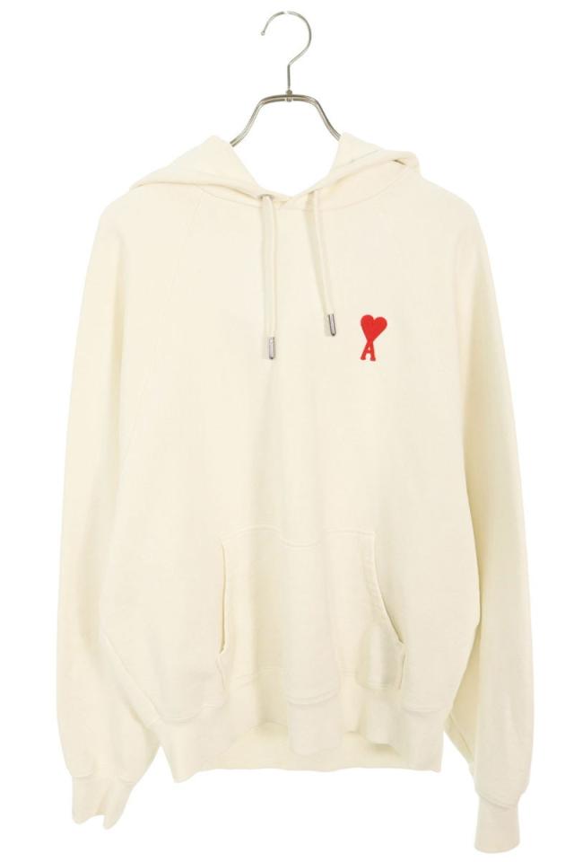 アミアレクサンドルマテュッシ サイズ:XL  USW204.747 ハートAロゴ刺繍プルオーバーパーカー 中古 OM10