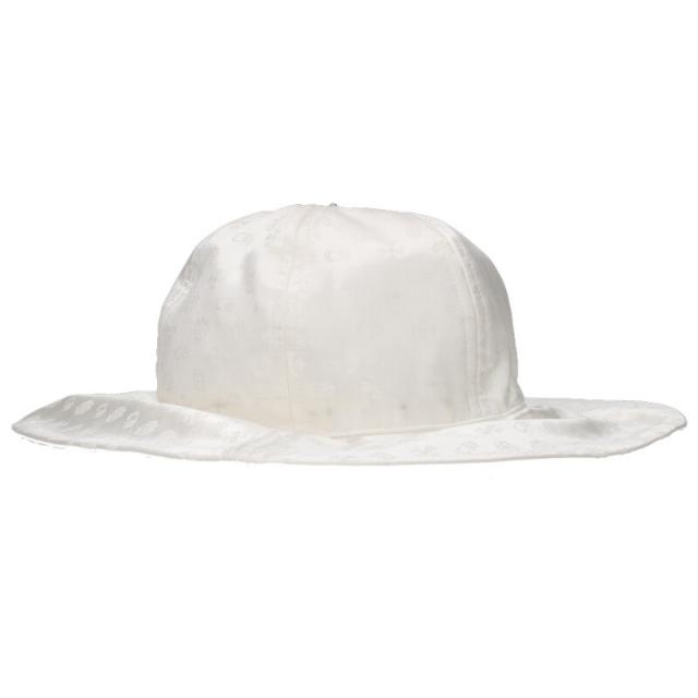 クロムハーツ サイズ:L シルク総柄クロスボールボタンバケットハット 中古 SJ02