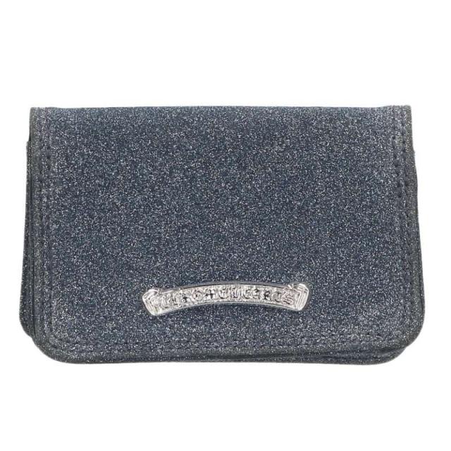 クロムハーツ   CARD CASE グロメット付きグリッターカードケース 中古 SS07