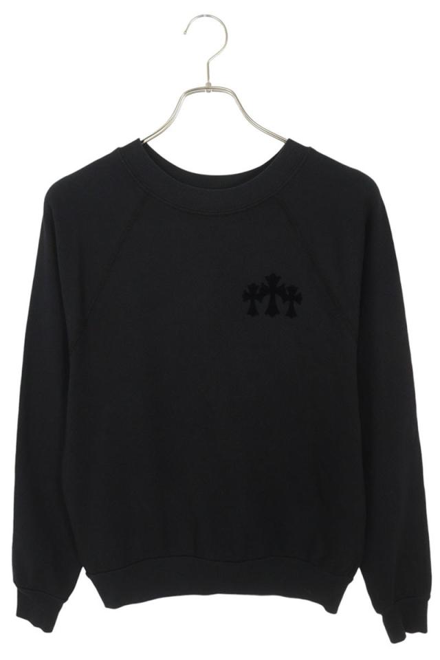 クロムハーツ サイズ:S バックCHフェルトパッチスウェット 中古 SJ02