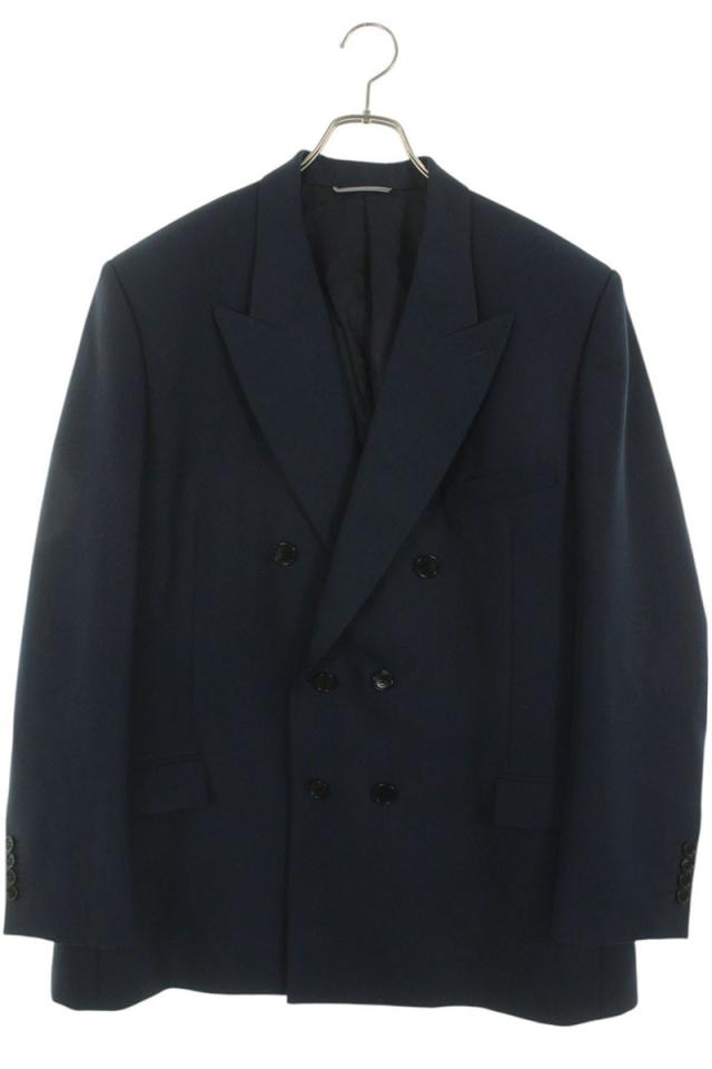 ディオール サイズ:50  943C204A4441 ピークドラペルダブルブレストジャケット 中古 BS99
