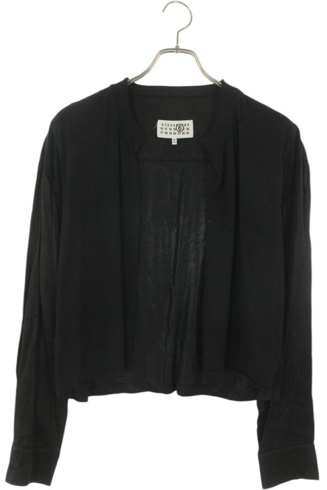 エムエムシックス サイズ:M  S52NH0011 異素材ドッキングカーディガン 中古 BS99