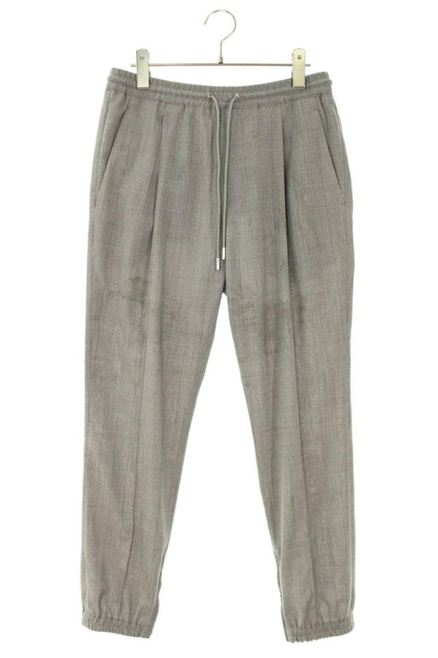 ディオール サイズ:44  113C122A5727 グレンチェックイージージョガーロングパンツ 中古 BS99