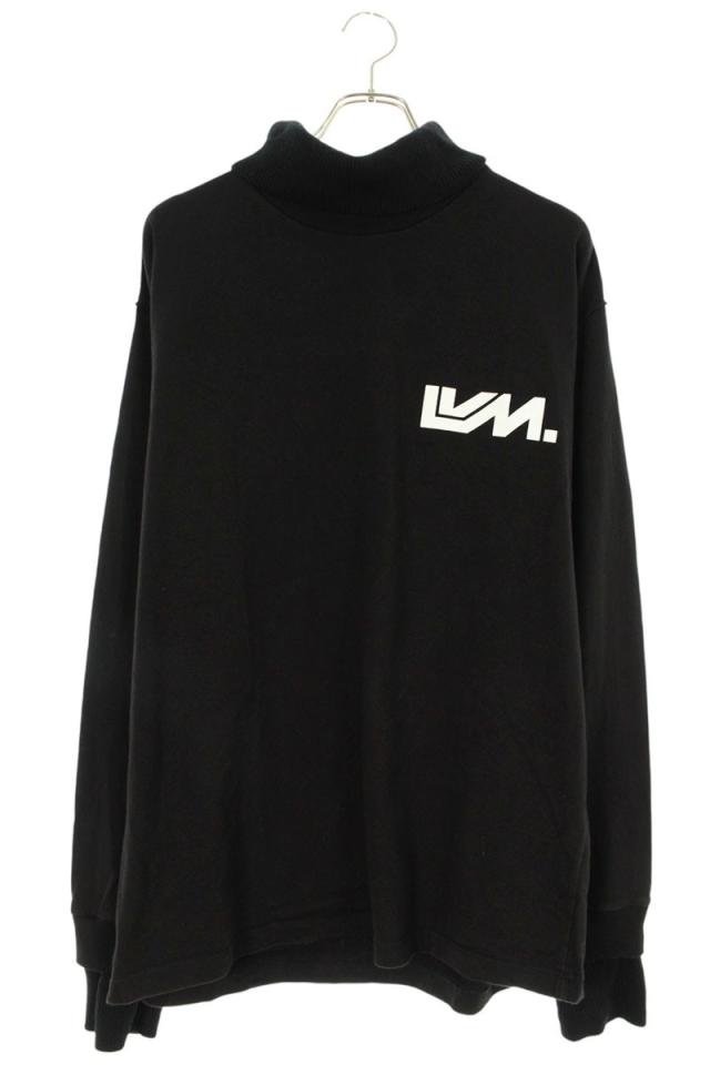 ルイヴィトン サイズ:XL  19AW  RM192M NPO HHY12W ニットレイヤードプリント長袖カットソー 中古 OM10