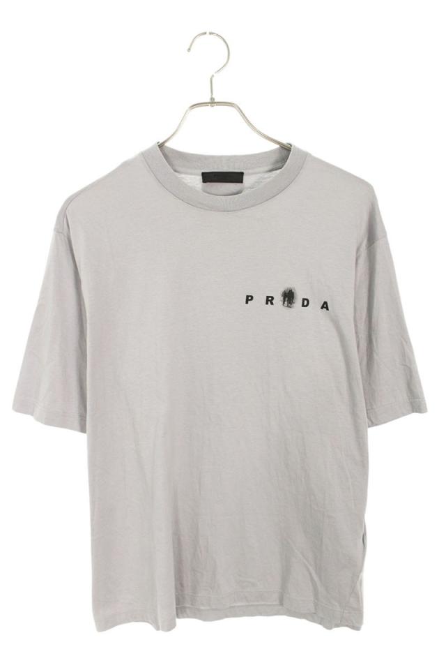 プラダ サイズ:M  22SS  UNJ822 S222 11R1 バックフォトプリントTシャツ 中古 OM10