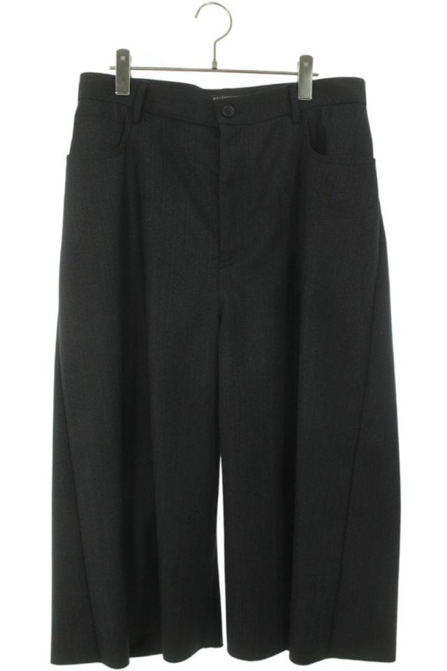 バレンシアガ サイズ:38 725514 TNT42 ルーズフィットスラックスクロップドパンツ 中古 OM10