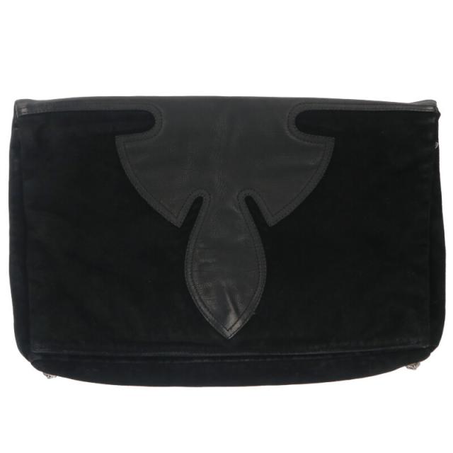 クロムハーツ  フレアニースエードレザークラッチバッグ 中古 GZ11