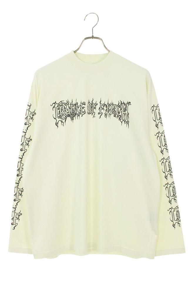 ヴェトモン サイズ:XS  25AW  UCF76LS100l ICEWHITE CofLOGOロングスリーブカットソー 新古品 SS13