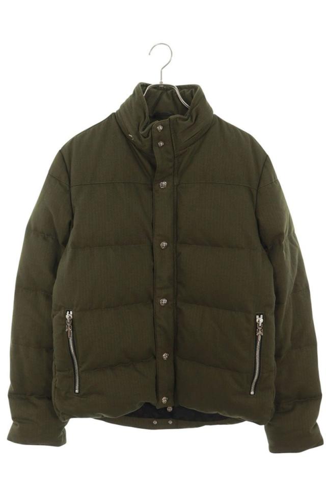 クロムハーツ サイズ:L STIFF FBRC コットンダウンジャケット 中古 SJ02