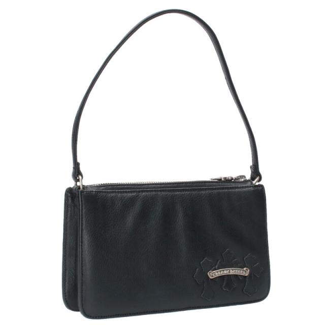 クロムハーツ   The Night セメタリーパッチレザーハンドバッグハンドバッグ 中古 GZ11