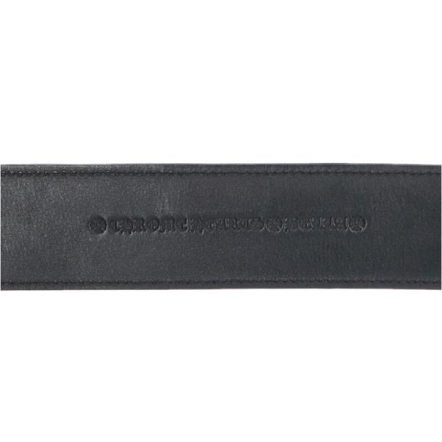 クロムハーツ サイズ:32 BELLA BELT Bロゴスクエアブロンズレザー