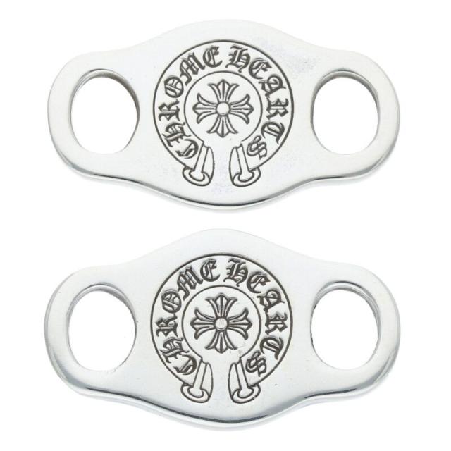 クロムハーツ   SHOELACE SET シューレース 2個セットV1ホースシューシューレース 中古 OS06