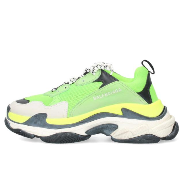バレンシアガ サイズ:41  TRIPLE S TRAINERS トリプルエスレースアップスニーカー 中古 BS99