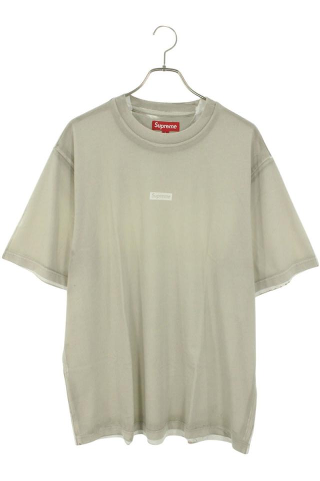 シュプリーム サイズ:L  24SS  Overprint Small Box S S Top オーバープリントスモールボックスTシャツ 中古 SB01