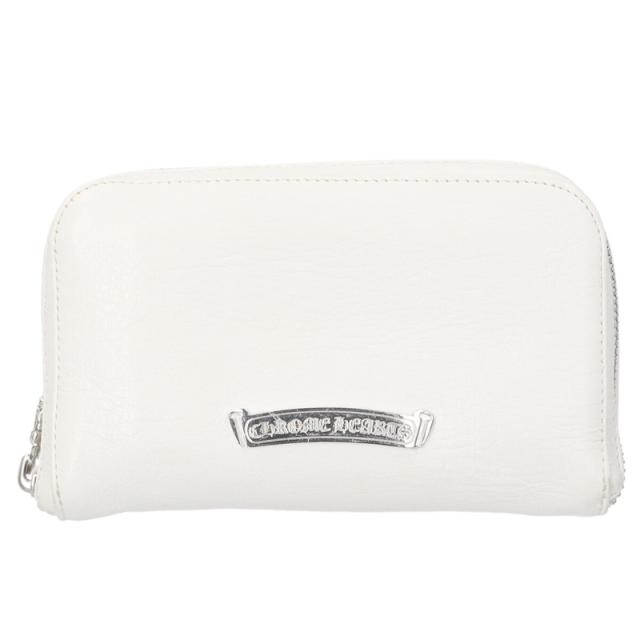クロムハーツ   REC F ZIP MINI ミニラウンドジップレザー財布 中古 SJ02