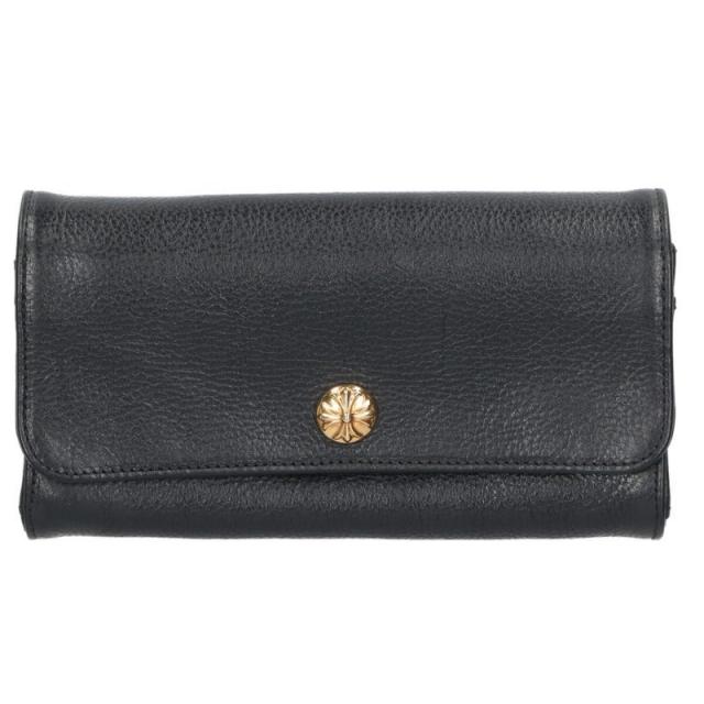 クロムハーツ   22K JUDY ジュディ クロスボタンレザーウォレット財布 中古 OK15