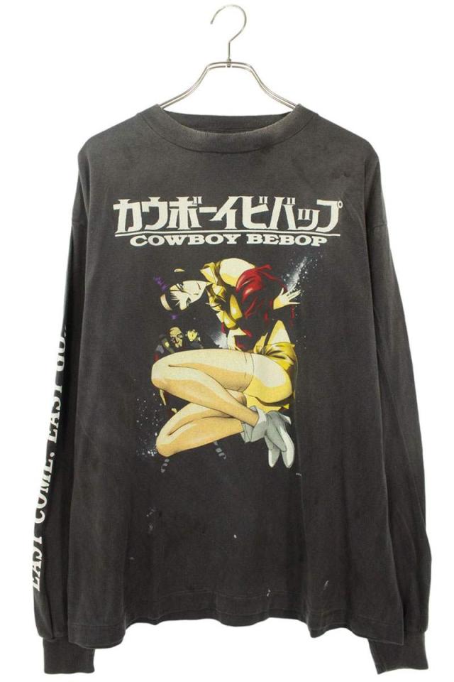 セントマイケル サイズ:M  25SS  SM-HR8-0000-C05 キャラクタープリント長袖カットソー 中古 OM10