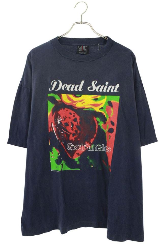 セントマイケル サイズ:XXL  25SS  SM-YS1-0000-010 DEAD SAINTプリントTシャツ 中古 OM10