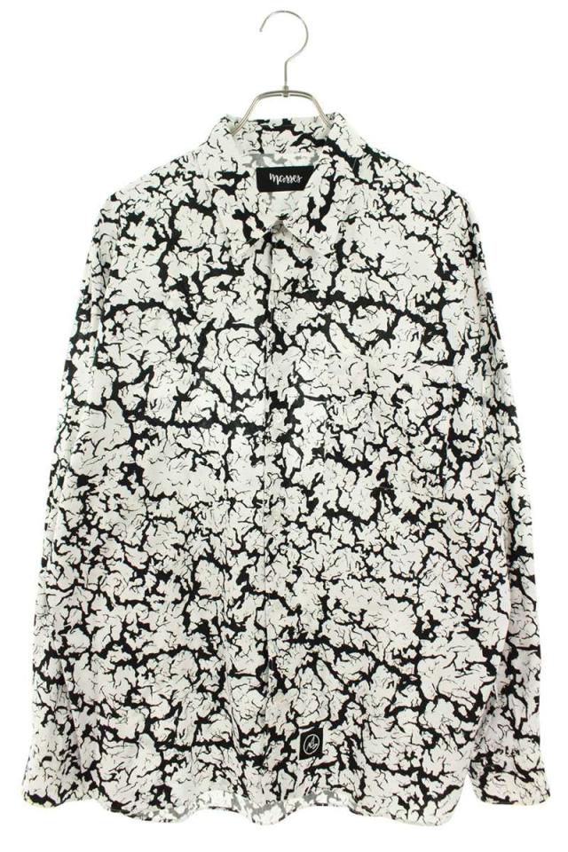 マシス サイズ:L 総柄長袖シャツ 中古 BS99