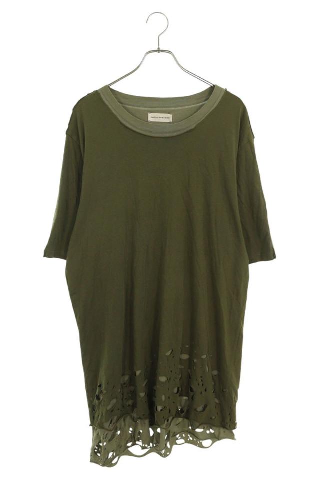 フェイスコネクション サイズ:XS ダメージ加工レイヤードTシャツ 中古 BS99