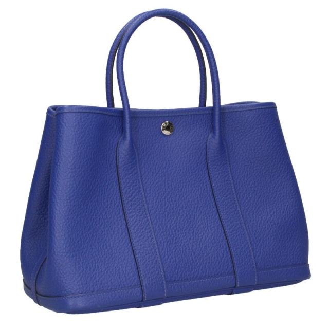 エルメス サイズ:TPM  ガーデンパーティTPM A刻印 ネゴンダ ブルーエレクトリックハンドバッグ 中古 GZ14