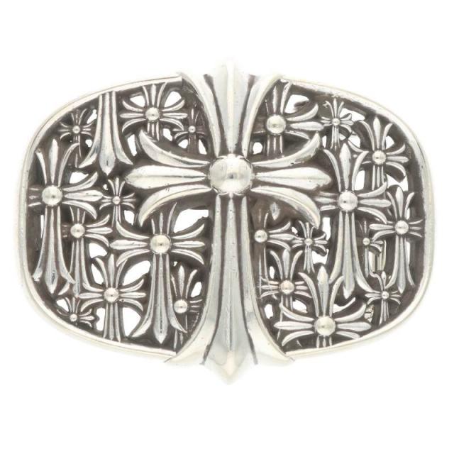 クロムハーツ   BUCKL CEMETERY1.5 1.5セメタリークロス シルバーバックル 中古 OS06