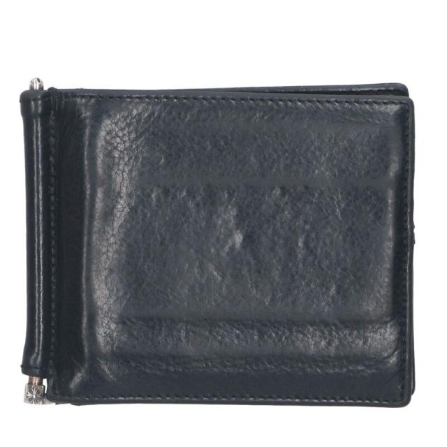 クロムハーツ   WALLET MONEY CLIP マネークリップレザーウォレット財布 中古 SS07