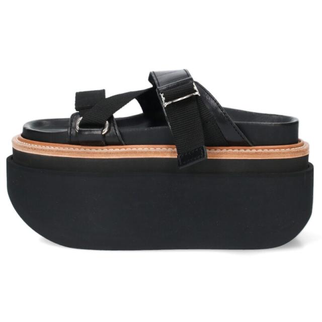 サカイ サイズ:37 厚底プラットフォームサンダル 中古 BS99