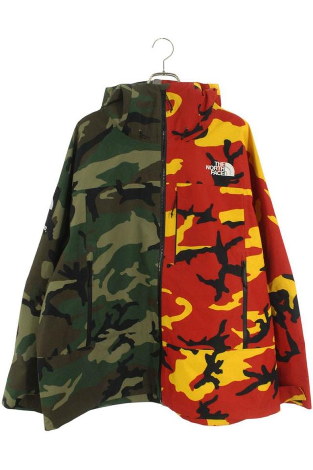 シュプリーム  ノースフェイス サイズ:XXL  24SS  Split Taped Seam Shell Jacket スプリットテープドシームシェルジャケットブルゾン 中古 SB01