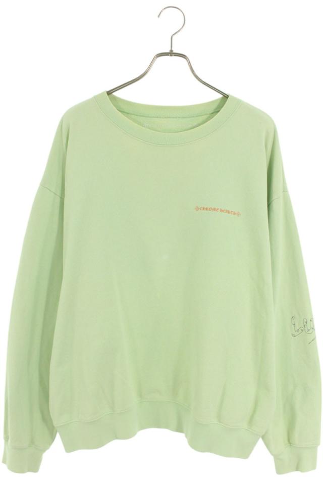 クロムハーツ サイズ:XL  PPO SEAFORM GRN SWTSHRT MATTY BOYバックプリントスウェット 中古 OK15