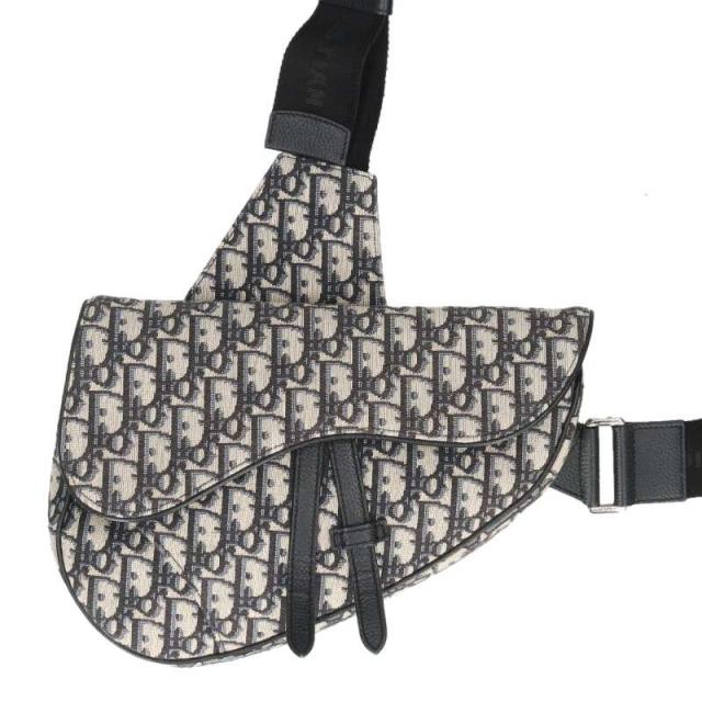 ディオール   サドル 1ADPO093YKY_H28E オブリークジャガードショルダーバッグ 中古 BS55