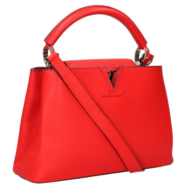 ルイヴィトン サイズ:BB  M94754 パルナセア カプシーヌBB トリヨンレザー ルビーショルダーバッグ 中古 BS99