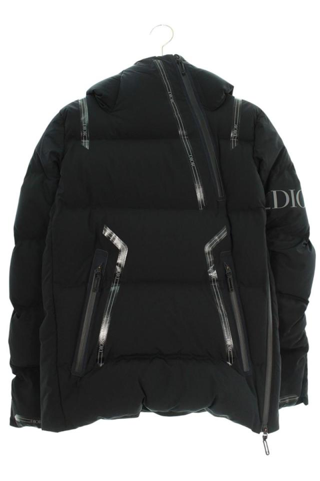 ディオール サイズ:44  213C402A5093 ロゴテープハーフジッププルオーバーダウンジャケット 中古 BS99