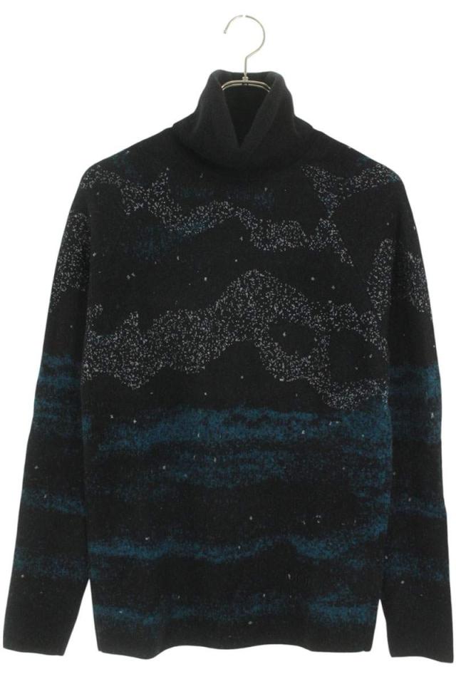 ディオール サイズ:XS  21AW  143M649AT276 PETER DOIGジャガードタートルニット 中古 BS99