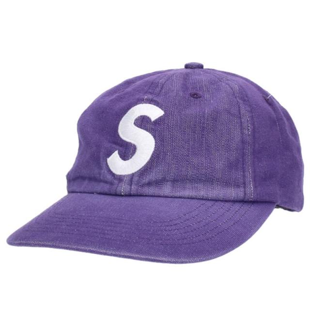 シュプリーム サイズ:ONE SIZE 25SS Cordura Denim S Logo 6-Panel コーデュラデニムSロゴ6パネルキャップ帽子 中古 OM10