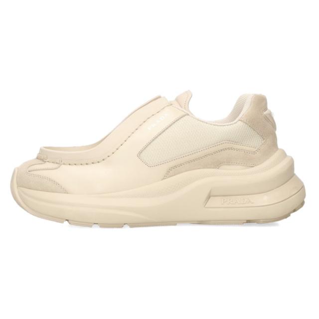 プラダ サイズ:7  2EG424 SYSTEM システムローカットスニーカー 中古 OM10