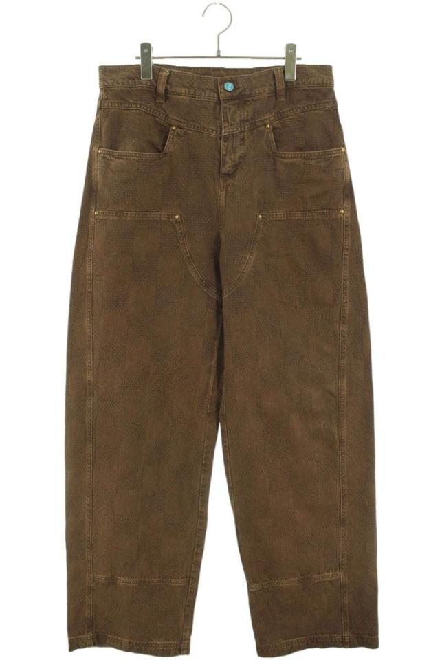 ルイヴィトン サイズ:29インチ  24AW  RM242M MKB HRD82W ダミエワークウェアデニムパンツ 中古 SB01