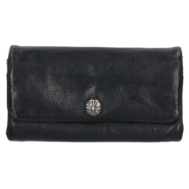 クロムハーツ   JUDY ジュディ クロスボタンレザーウォレット財布 中古 SJ02