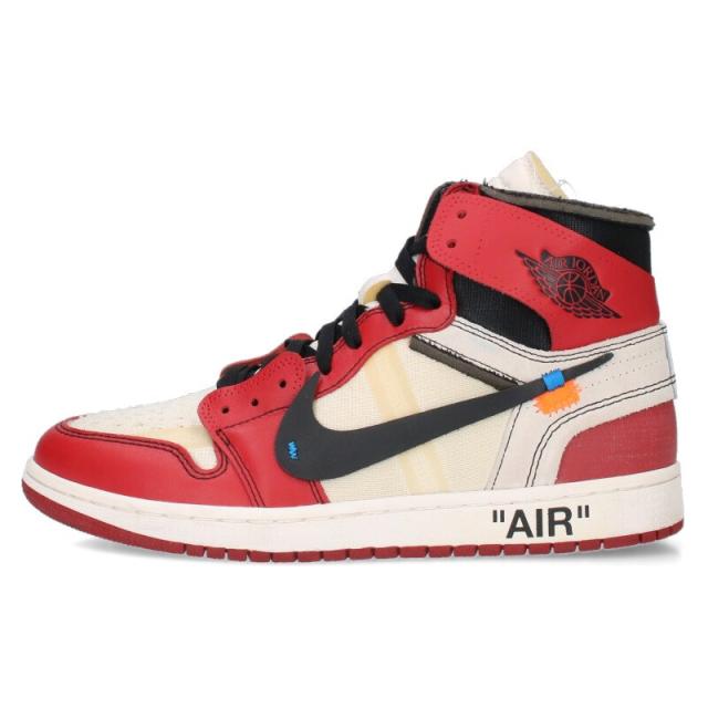 ナイキ オフホワイト サイズ:27cm  AIR JORDAN 1 AA3834-101 エアジョーダン1スニーカー 中古 BS99