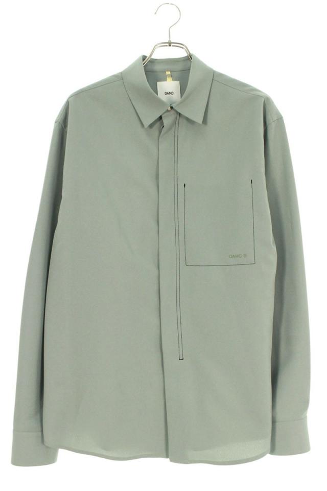 オーエーエムシー サイズ:S  22A28OAU51 ジップアップ長袖シャツ 中古 BS99