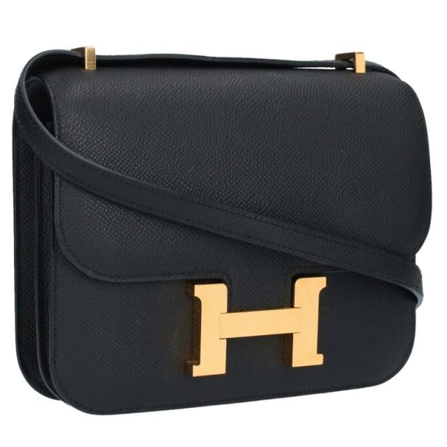 エルメス サイズ:18 コンスタンスミニ18 B刻印 G金具 エプソン レザーショルダーバッグ 中古 GZ14