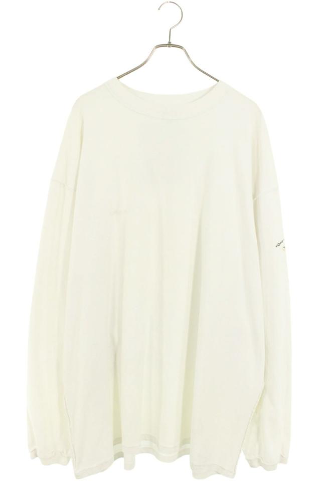 ヴェトモン サイズ:M  18AW  MAH19TR202 インサイドアウトオーバーサイズ長袖カットソー 中古 SB01