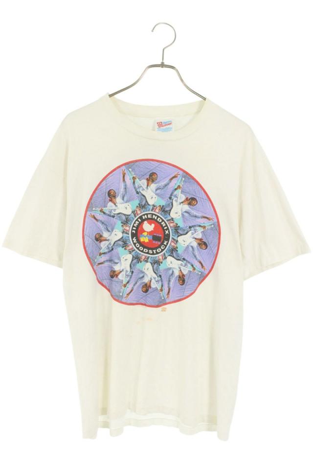 ヴィンテージ サイズ:L  JIMI HENDRIX フロントプリントTシャツ 中古 BS99