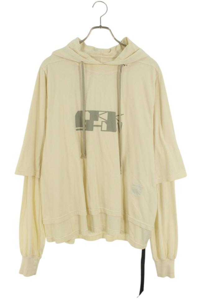 ダークシャドウ サイズ:S  DU01B7281 レイヤードデザインパーカー 中古 BS99