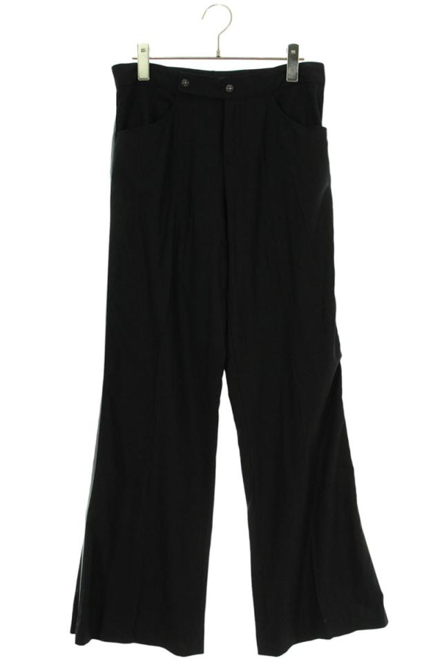 クロムハーツ サイズ:M サイドレザーラインスラックスロングパンツ 中古 OS06