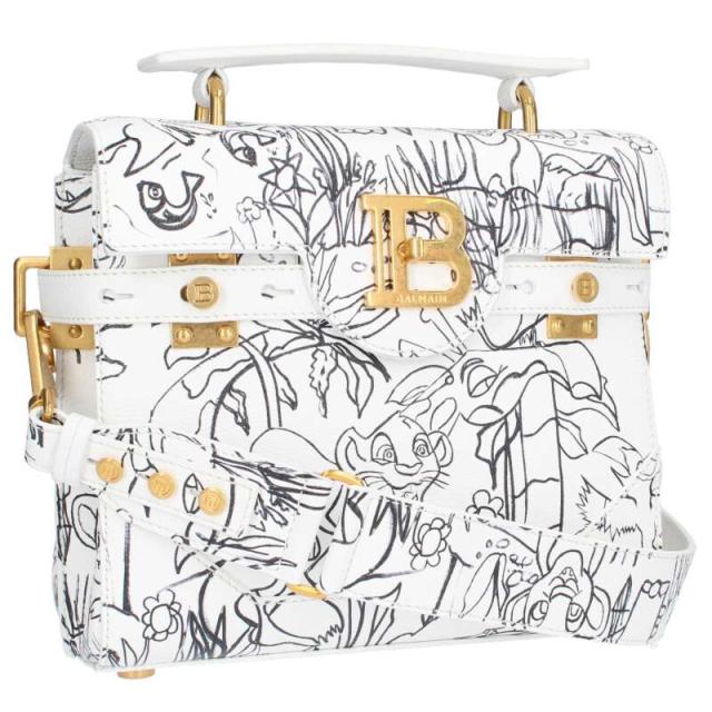 バルマン  ディズニー   DNADB526 キャラクターデザイン総柄2WAY ショルダーハンドバッグ 中古 BS99