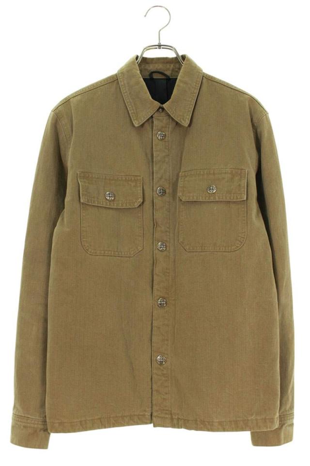 クロムハーツ サイズ:M  WORK DOG  ワークドッグ クロスボールボタン中綿コットンブルゾン 中古 SJ02
