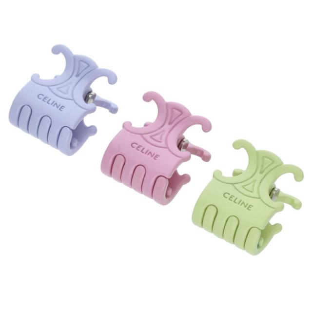 セリーヌ   トリオンフ ヘアクローヘアクリップ 中古 BS99
