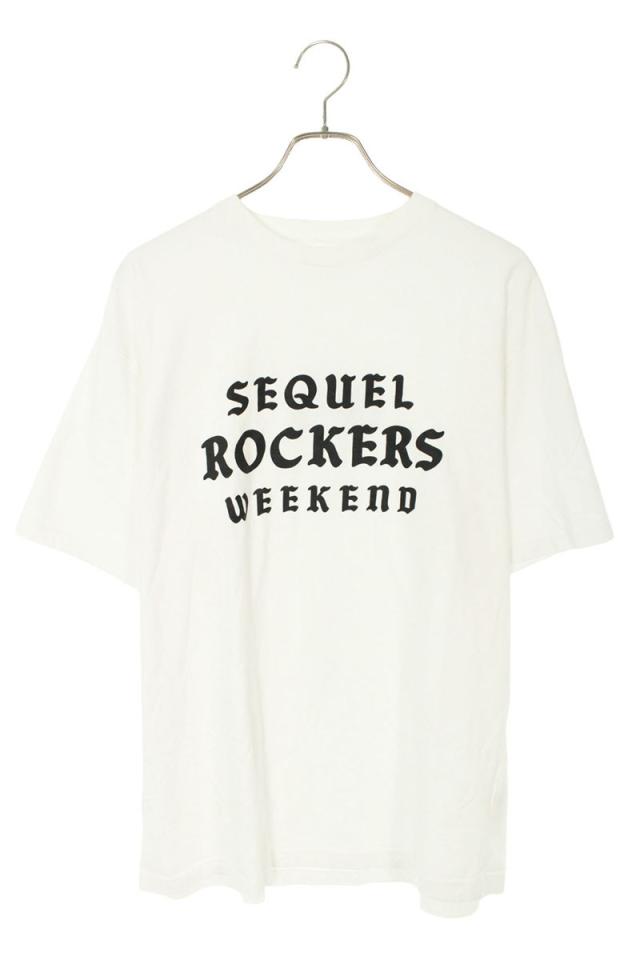 シークエル サイズ:XL WEEKEND ROCKERSプリントTシャツ 中古 BS99