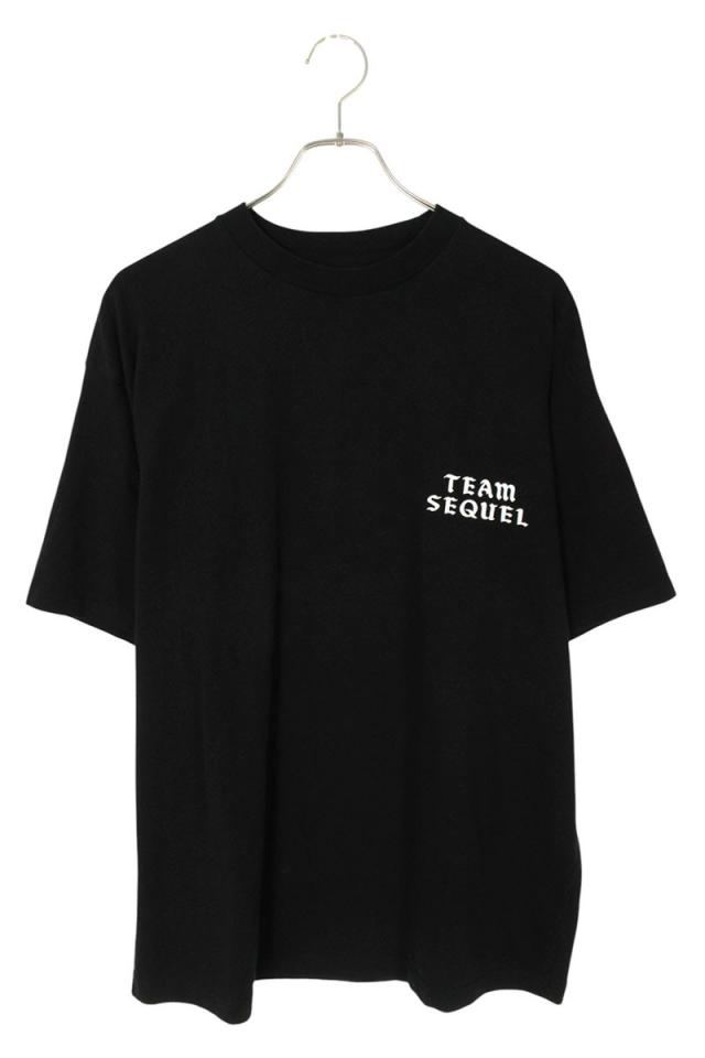 シークエル サイズ:XL  25SS TEAM SEQUELプリントTシャツ 中古 BS99